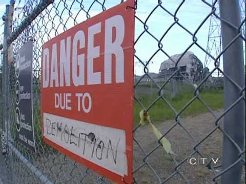 Wabamun Power Plant Implosion - CTV Edmonton (August 11, 2011)