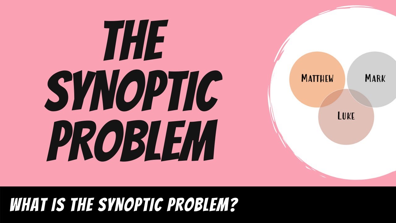 The Synoptic Problem Explained