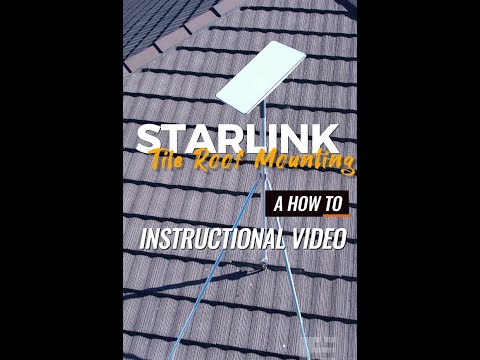 How To Install Starlink On A Tile Roof