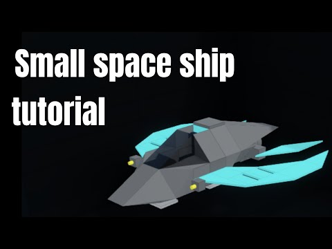 Small Spaceship tutorial in Plane Crazy
