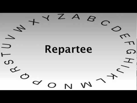 Spelling Bee Words and Definitions — Repartee