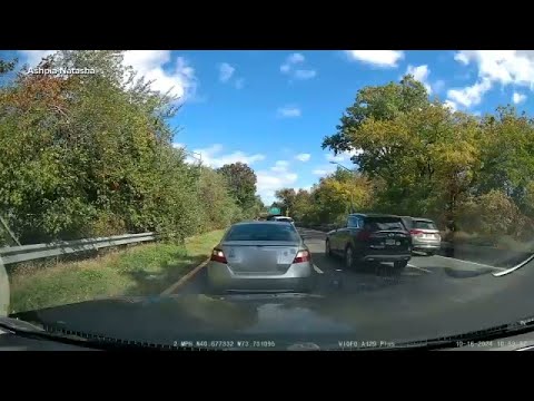 Dashcam video: Scammers reverse, crash into car in apparent insurance scam