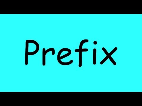 Prefix!