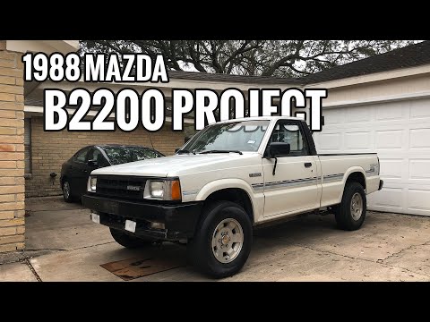 Another One! 1988 Mazda B2200 Mini truck | Flake Garage