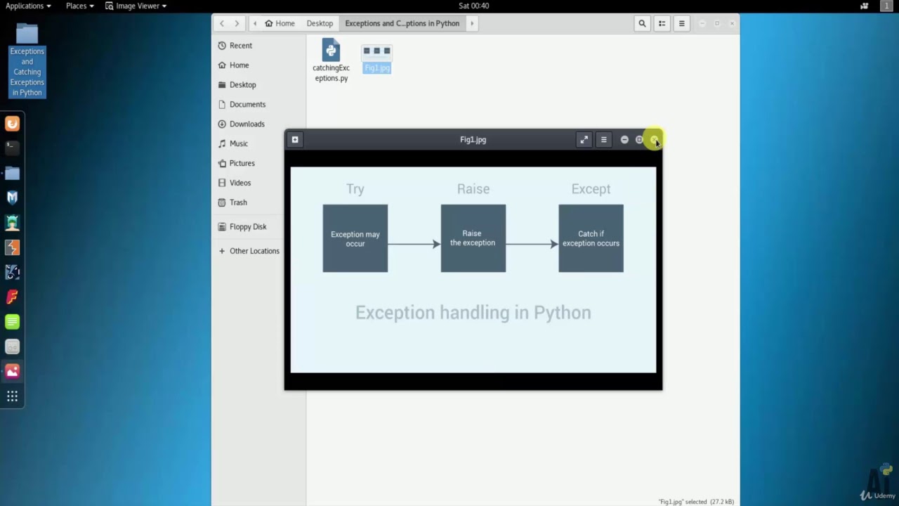 20  Exceptions and Catching Exceptions in Python