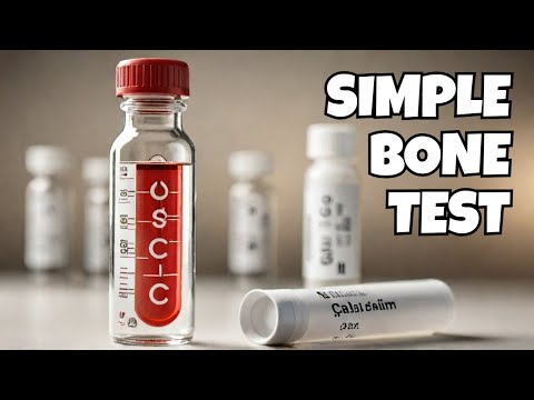 This Simple Blood Test Reveals If Your Bones Are at Risk! 💀⚠️ | Calcium Test Explained