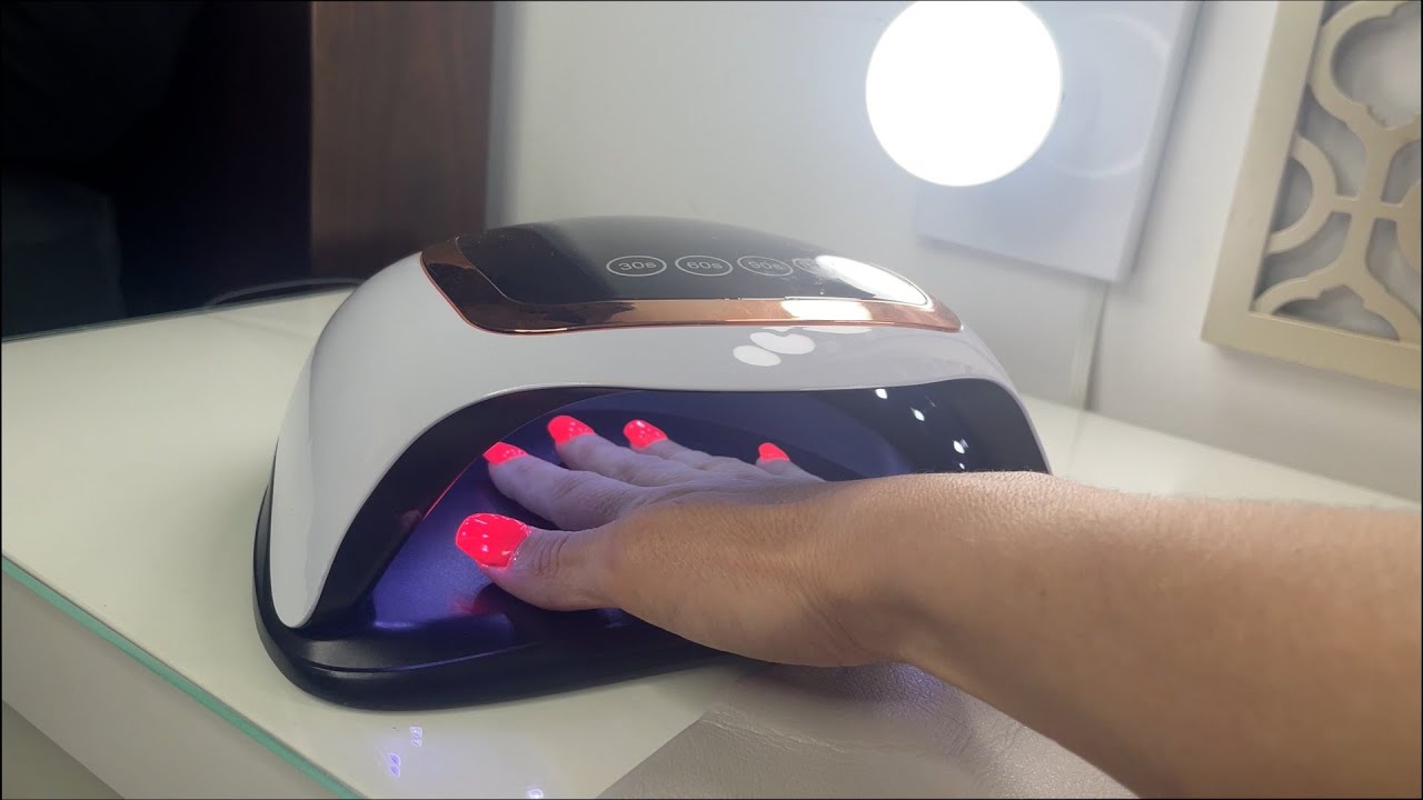 Gugusure UV LED Nail Lamp, 180W | Budget friendly doesn’t have to mean basic! Get professional nails