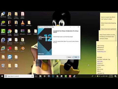 Install VMware Workstation to create virtual machine(linux,windows) - episode1
