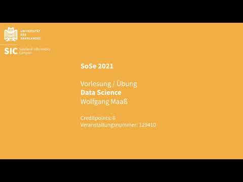 Vorlesung - Data Science