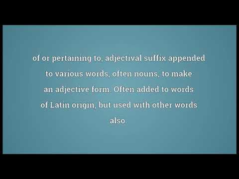 al Meaning