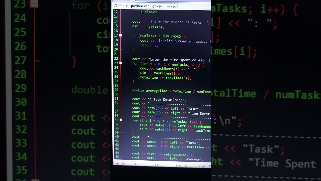 tasks c++ #coding #cpp #code #codemasters #codinglife #codingninja #coderstokyo #coders