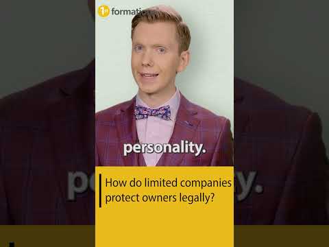 How do limited companies protect owners legally? #limitedcompany #incorporation #shorts