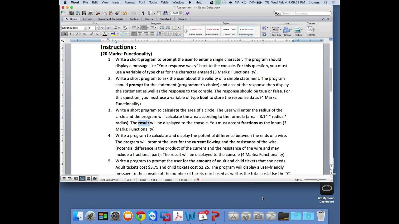 COMP100 - Lesson 5 - Part 1