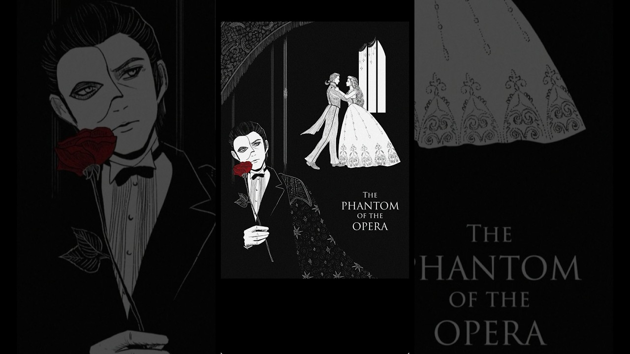 Phantom of the Opera #fanart inspired by Harry Clarke. #webtoon  #phantomoftheopera #animestyle