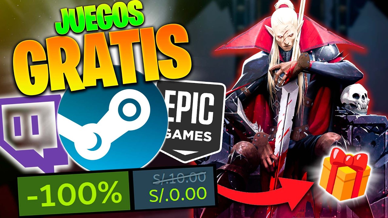 12 FREE GAMES on STEAM & EPIC GAMES + 23 AMAZON LUNA 🎁