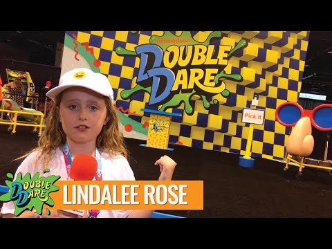 I do the Double Dare Challenge! Nickelodeon - VidCon - Lindalee Rose