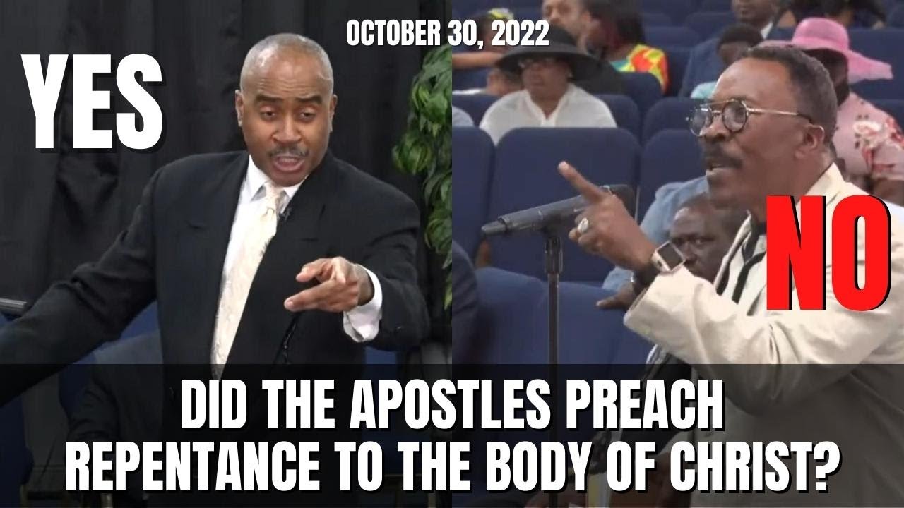 Pastor Gino Jennings Latest Debate October 30, 2022 - Whole Topic: Repentance & Salvation