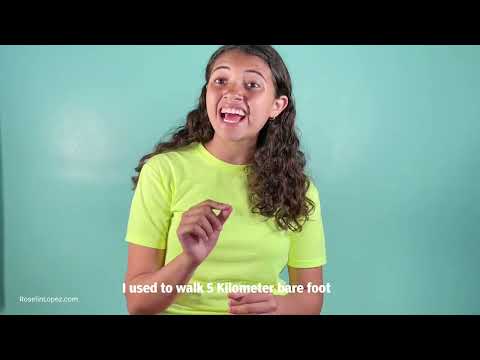 Roselin Lopez self-screen Shoe Commercial Audition