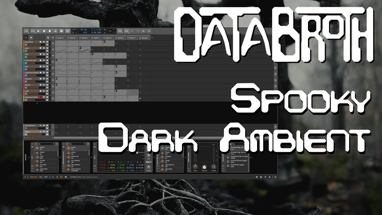 Dark Ambient generative production for Spooky Celebrations