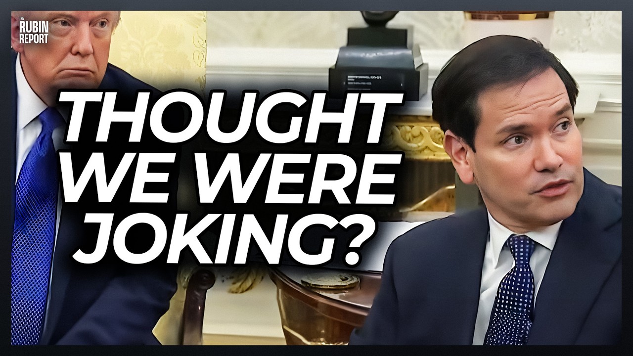 Listen to Press Go Quiet as Rubio Gives a Chilling Warning to Drug Traffickers