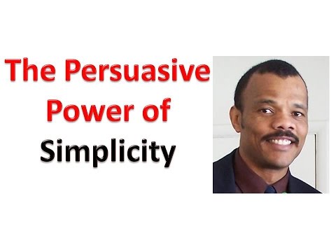 The Persuasive Power of Simplicity