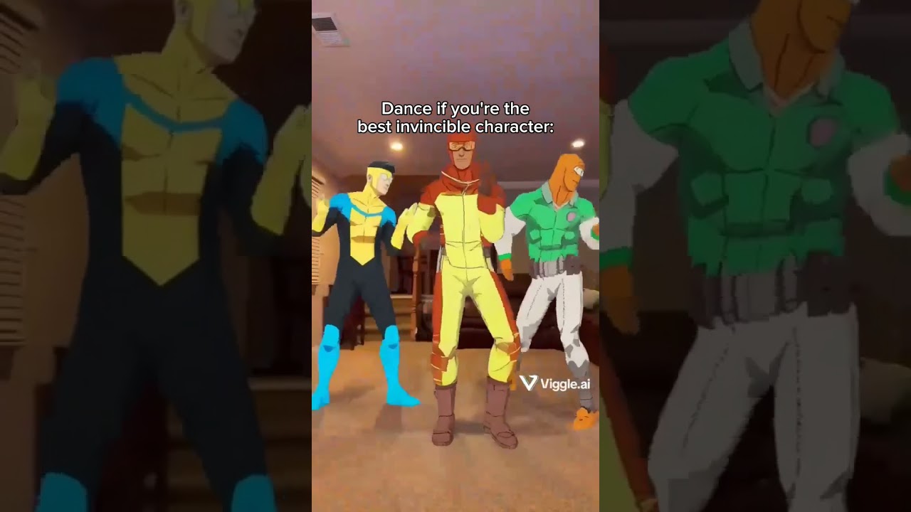 Dance if you're the best invincible character|Invincible characters dancing #invincible #meme#memes