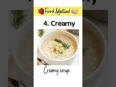 Food Adjectives with pronunciation! 🍓