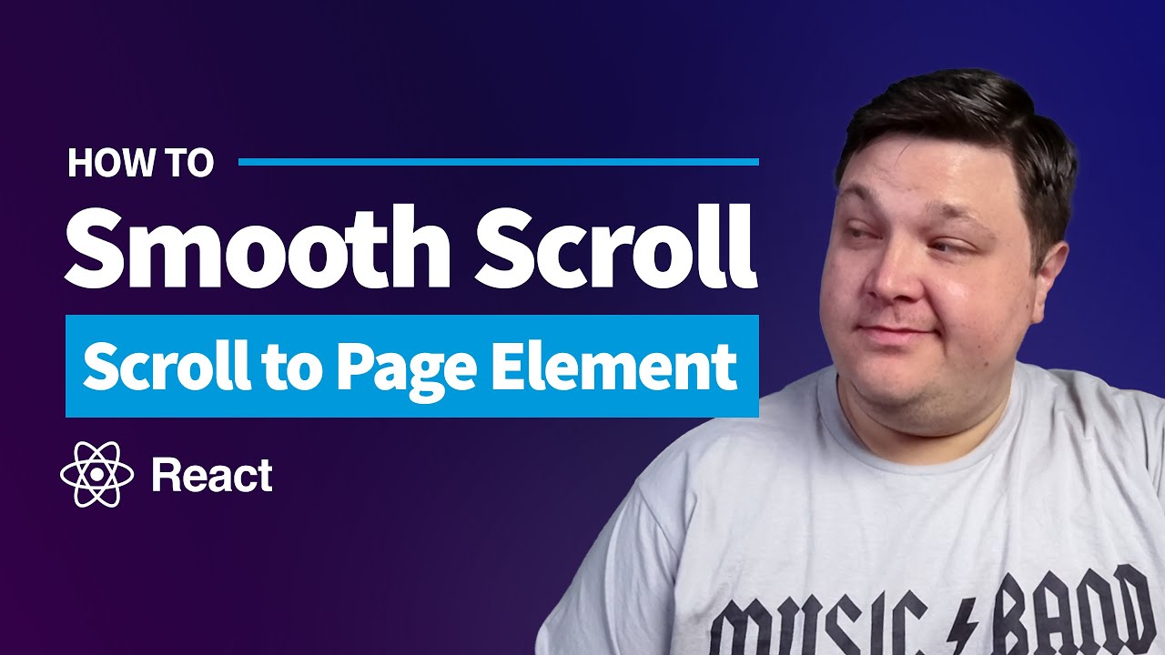 Smooth Scroll to an Element in React
