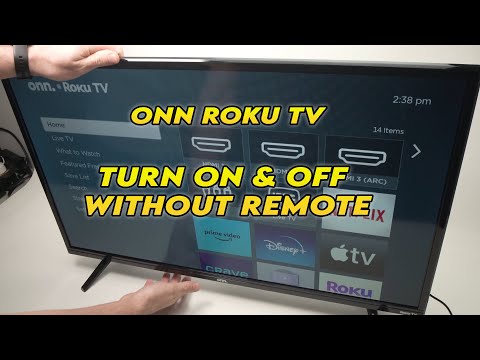 Onn Roku TV: How Turn ON & OFF Without a Remote Control