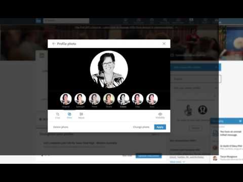 LinkedIn Photo Editor for Desktop