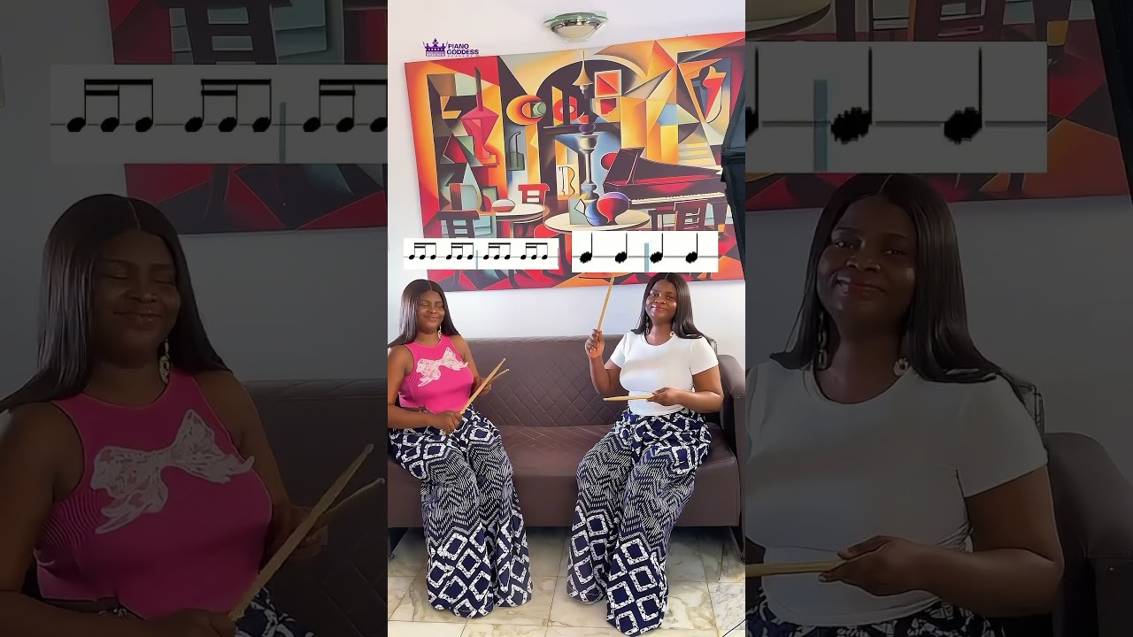 😍Once you understand these rhythmic patterns, you are on the right track to reading music