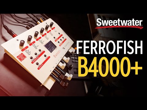 Ferrofish B4000+ Midi Drawbar Organ Module for Keyboard | Reverb
