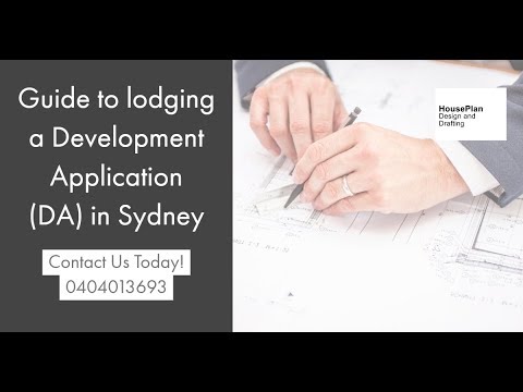 Guide to Lodging a Development Application DA in Sydney