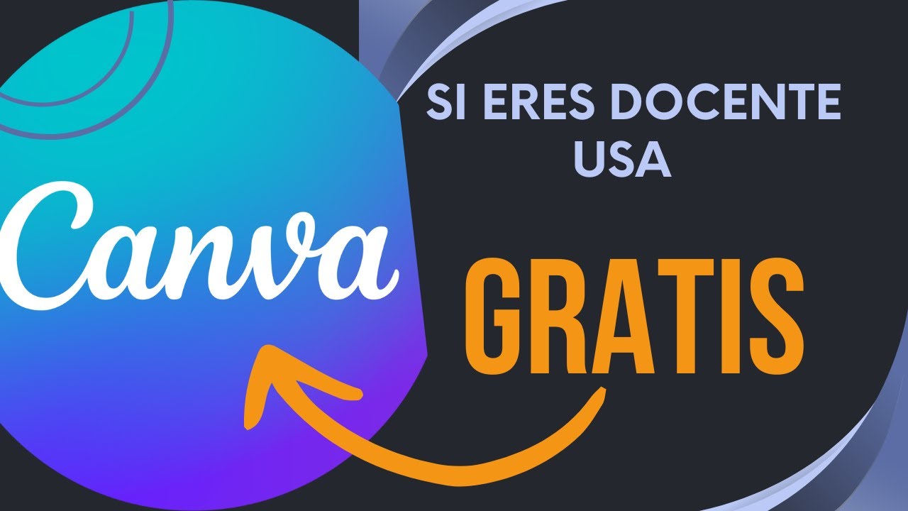 COMO Activar CANVA PRO Totalmente GRATIS Para Docentes, Tutorial  Completo