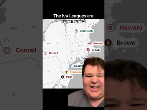 IVY LEAGUES ARE WEIRD #history #usa #college #ivyleague #havard #university
