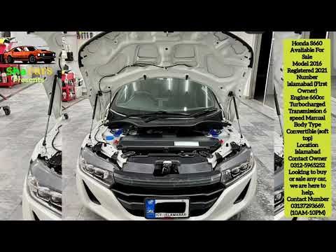 Honda S660 Avaliable For Sale | Model 2016 | Registered 2021 | Cars for sale in pakistan #carforsale