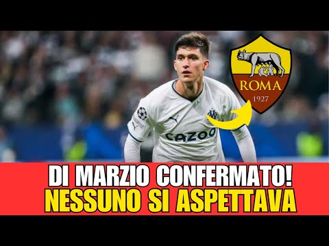 DI MARZIO APPENA RIVELATO! FESTA ROMANISTA!NOTIZIE DEL AS ROMA OGGI