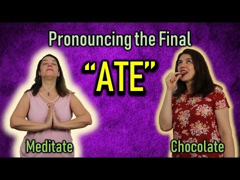 Pronouncing the Final ATE