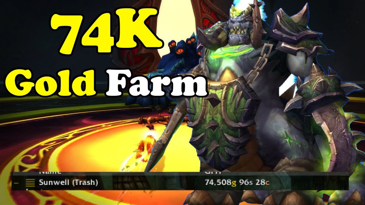 74K Gold Farm In WoW - Gold Making, Gold Farming