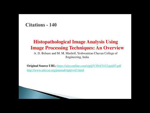 Top Cited Papers in Google Scholar - Signal & Image Processing: An International Journal (SIPIJ)