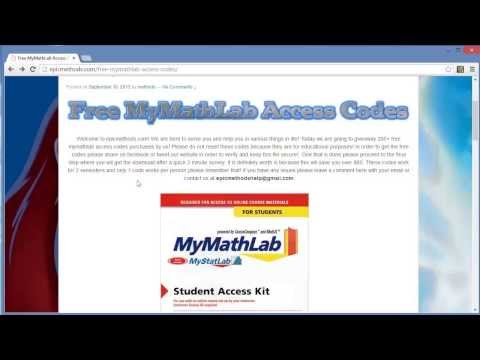 Pearson mylab student access code free - jayvica