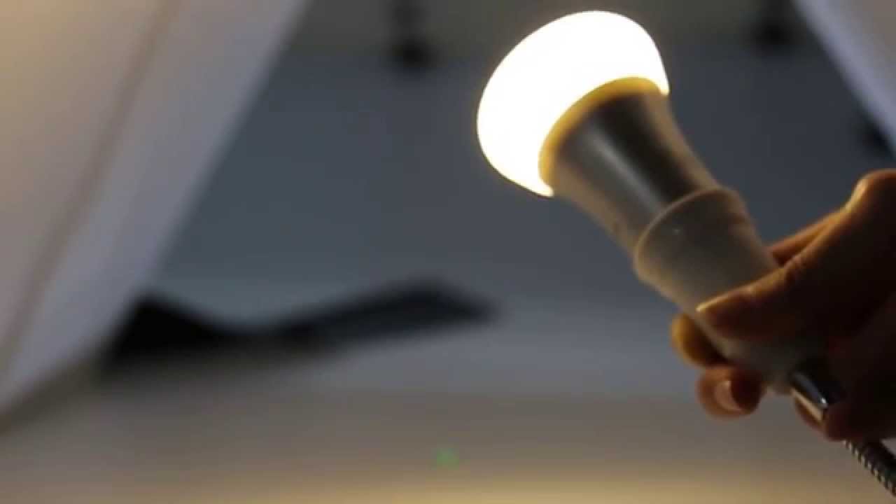 LED Smart Bulb 7W 2.4G RF Remote Controlled Color Temperature Dimming White Light - MyLED.com