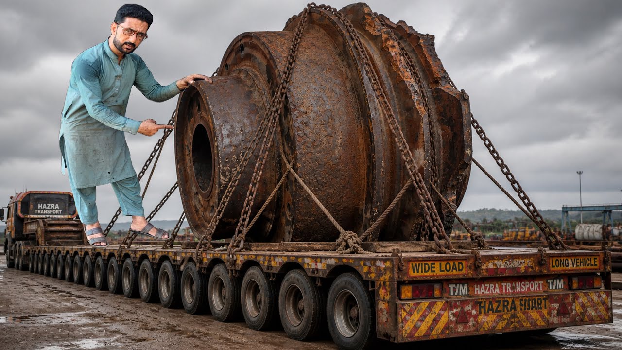  Bulldozer Engine Pulley Repair | Heavy Welding Craftsmanship and Advanced Rebore Mechanical Skills