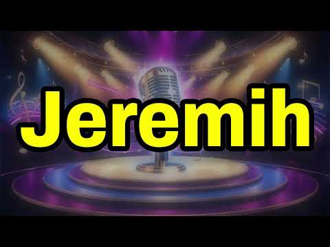 Jeremih Pronunciation | How To Say Jeremih | Jeremih Meaning