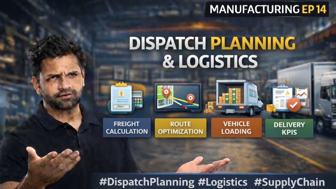 Dispatch Planning & Logistics Explained | Freight, Route Optimization, Vehicle Loading & Delivery
