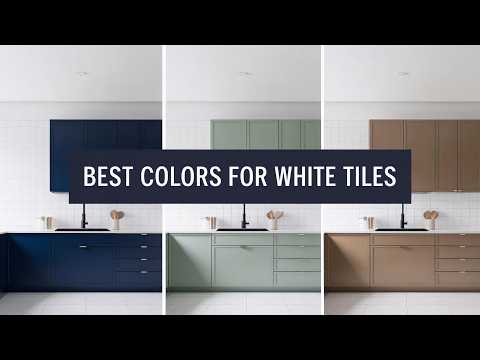 Top 7 Best Colors to Combine With White Kitchen Tiles (Colors That Make White Kitchens Awesome)