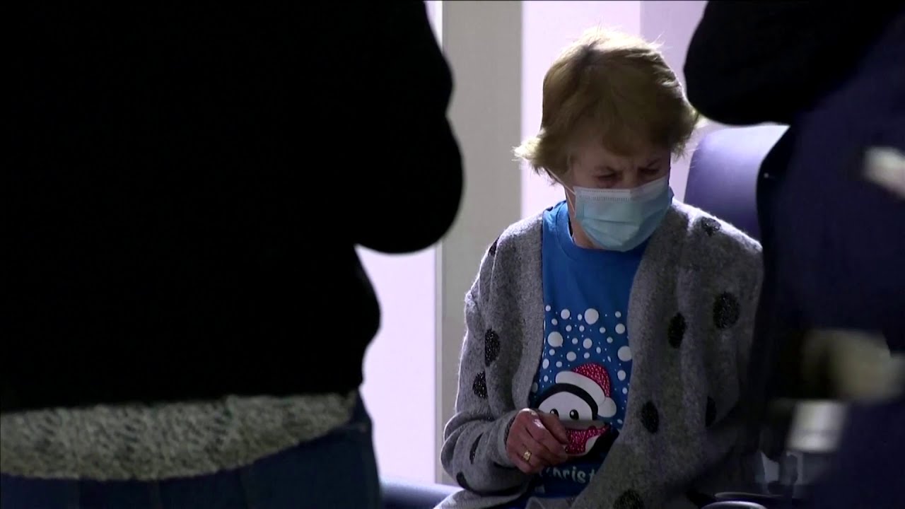 British grandma gets world's first Pfizer COVID vaccine