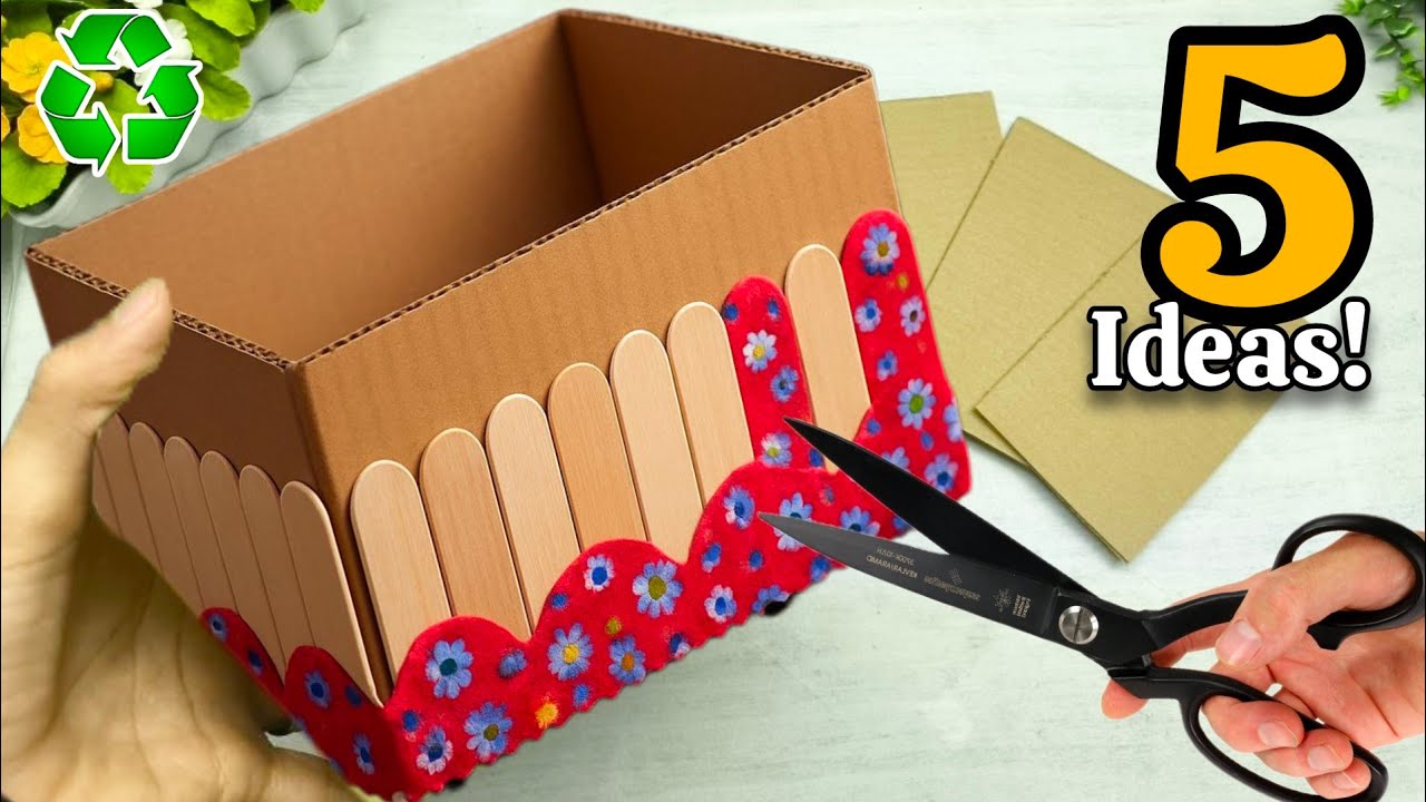 Transforming Cardboard & Jute 😱♻️ 5 GENIUS Recycling Ideas That Will Amaze You!