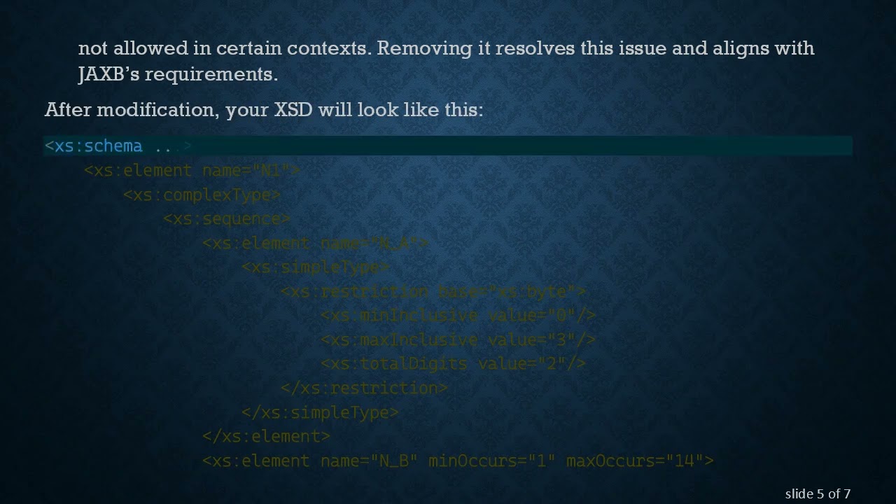 Resolving the XPath evaluation Error When Generating JAVA Classes with JAXB