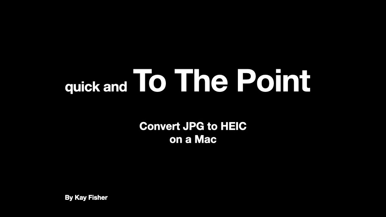 TTP Convert JPG to HEIC